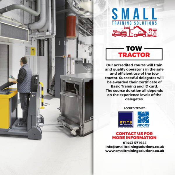 Tow Tractor | Small Training Solutions